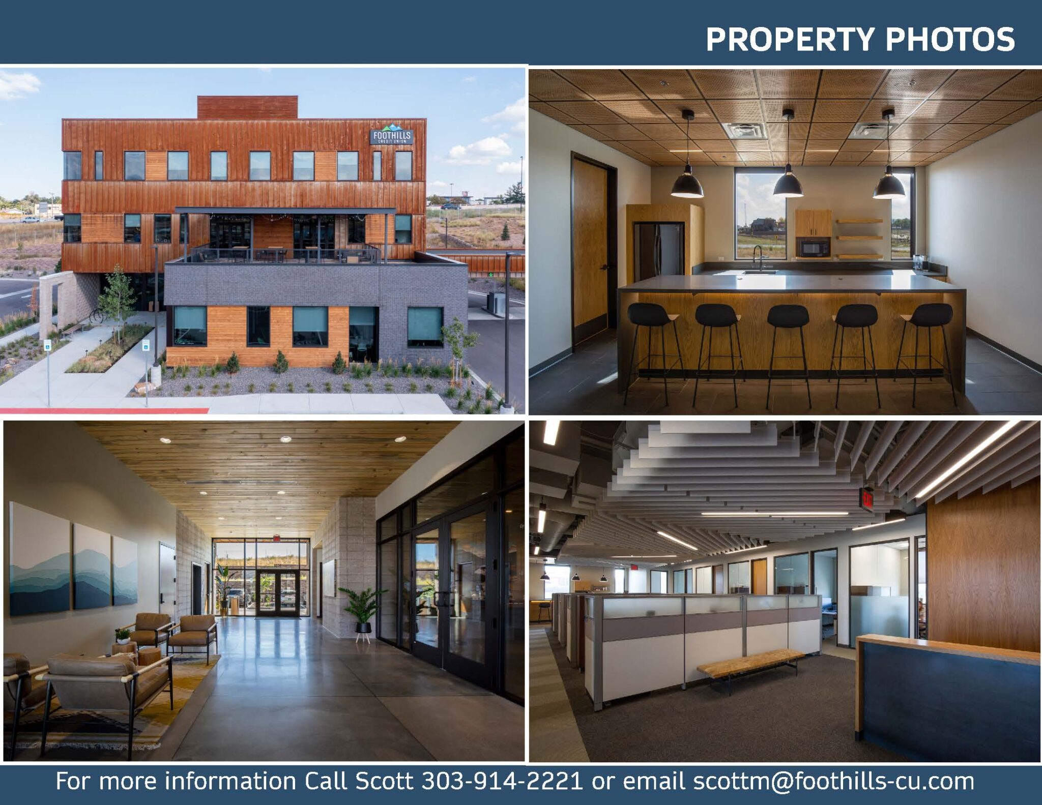 Foothills Credit Union | Office Space Availability - Wheat Ridge Branch